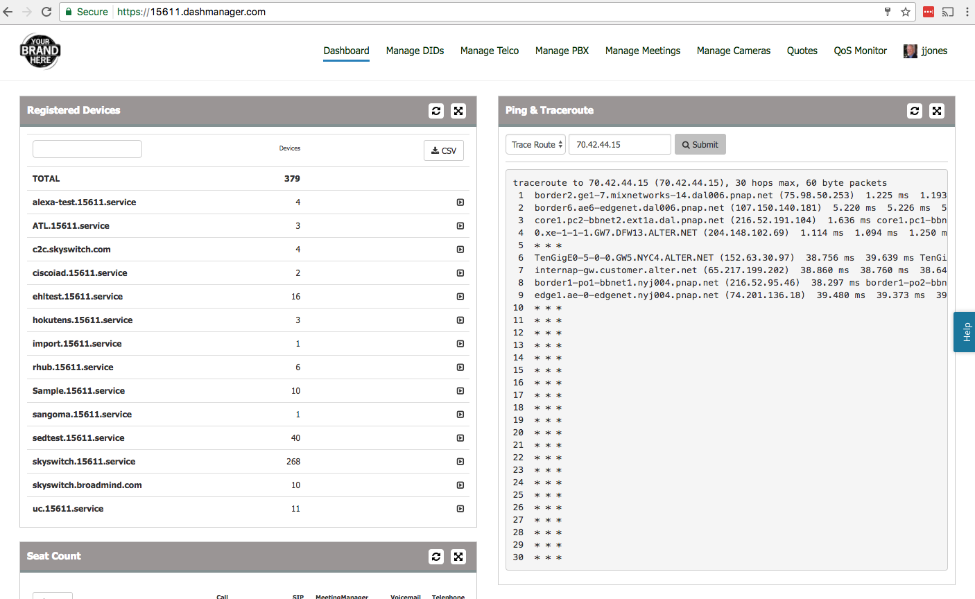 New Widget Improves Diagnostics - SkySwitch
